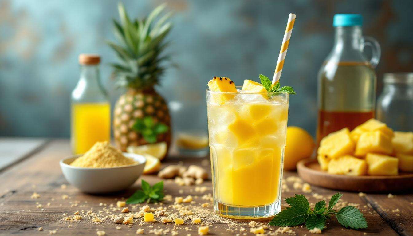 La bevanda estiva di ananas e zenzero che purifica il fegato: ecco la ...